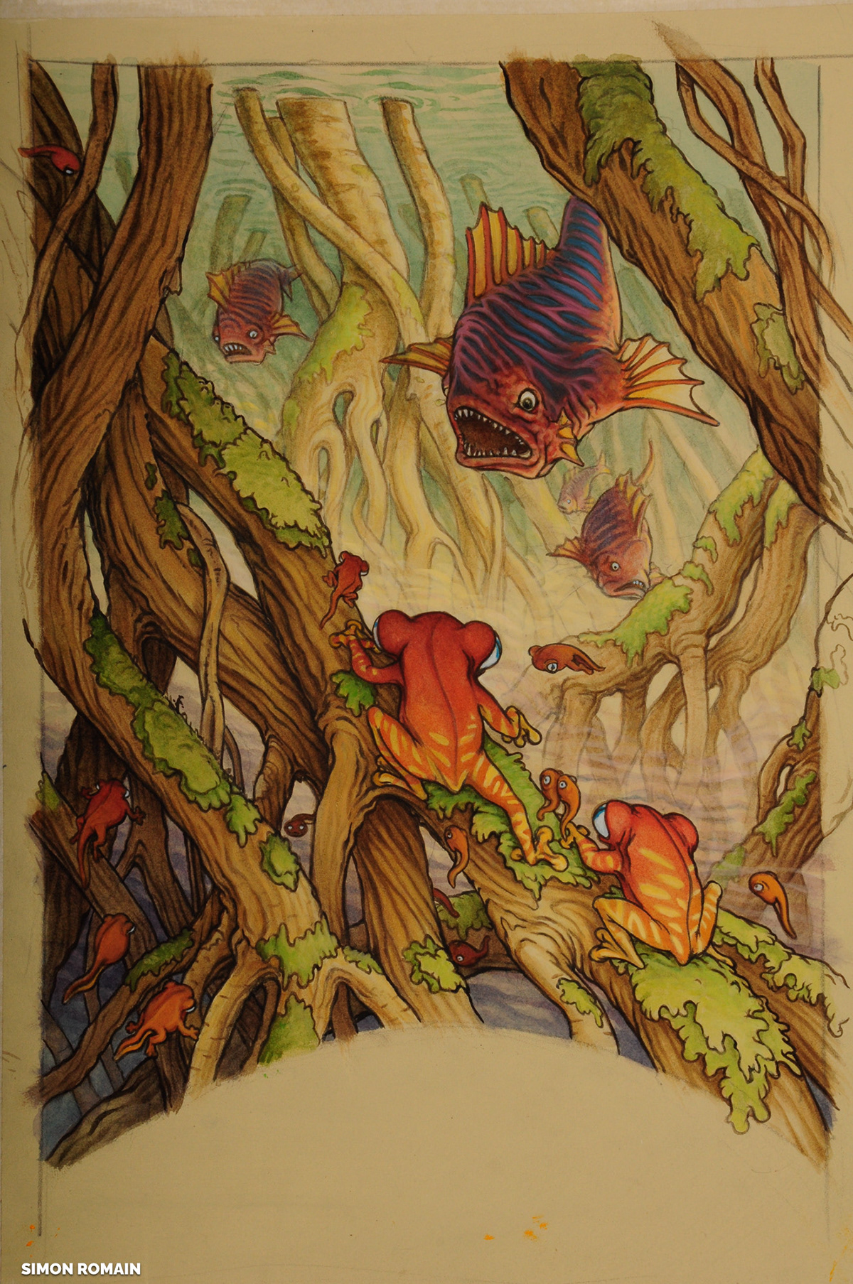 Simon Romain - Illustration